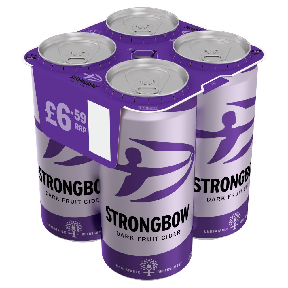 Strongbow Dark Fruit 4 x 440ml – Kasa Beeston
