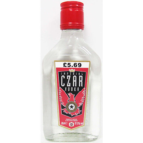 Imperial Czar Vodka 20cl – Kasa Beeston