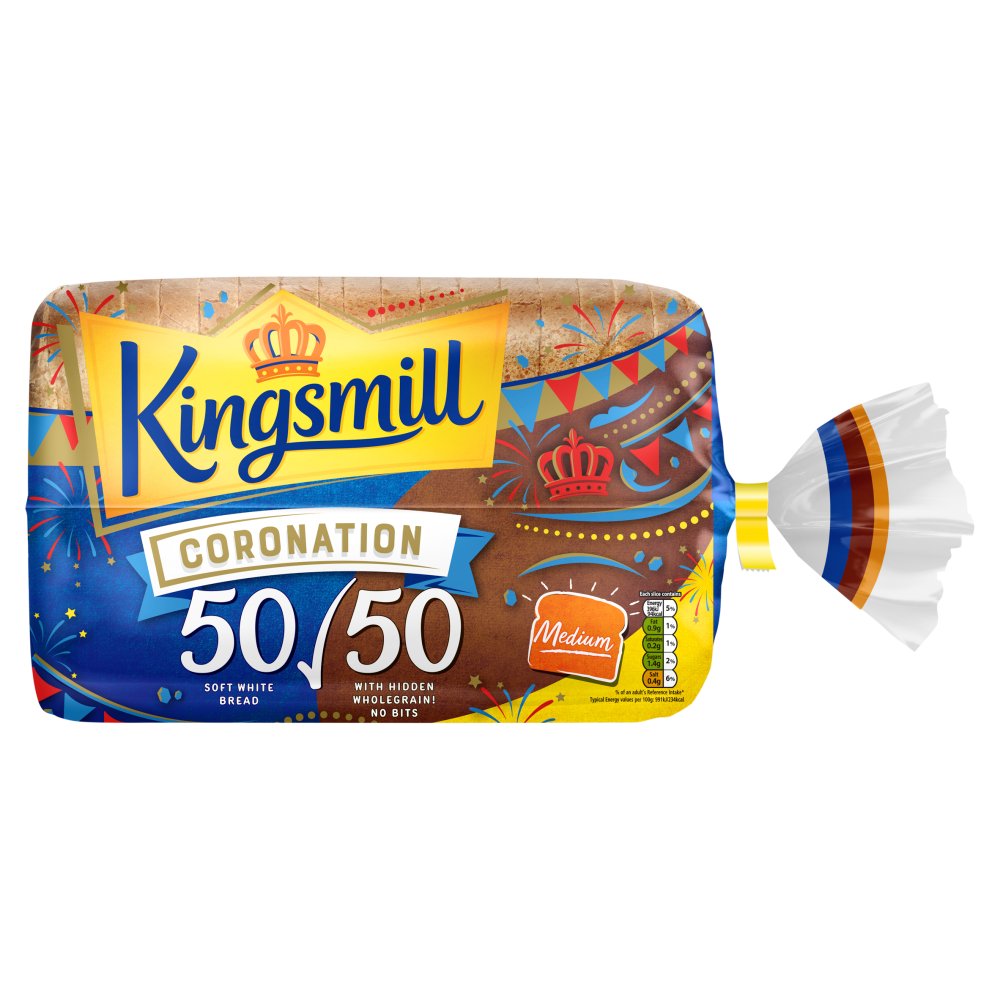 Kingsmill 50/50 Medium Bread 800g – Kasa Beeston