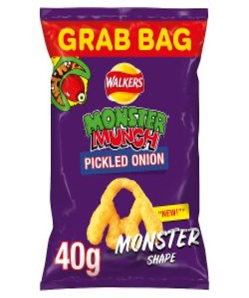 Walkers Monster Munch Pickled Onion Snacks 40g – Kasa Beeston