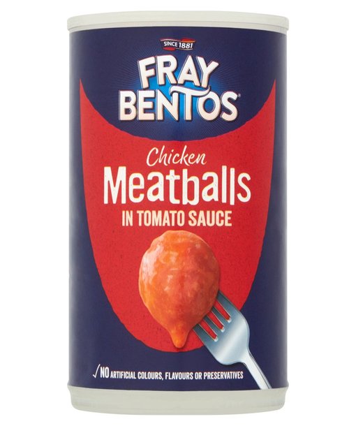 Fray Bentos Chicken Meatballs in Tomato Sauce 380g – Kasa Beeston