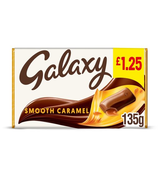 Galaxy Caramel Chocolate Bar 135g – Kasa Beeston
